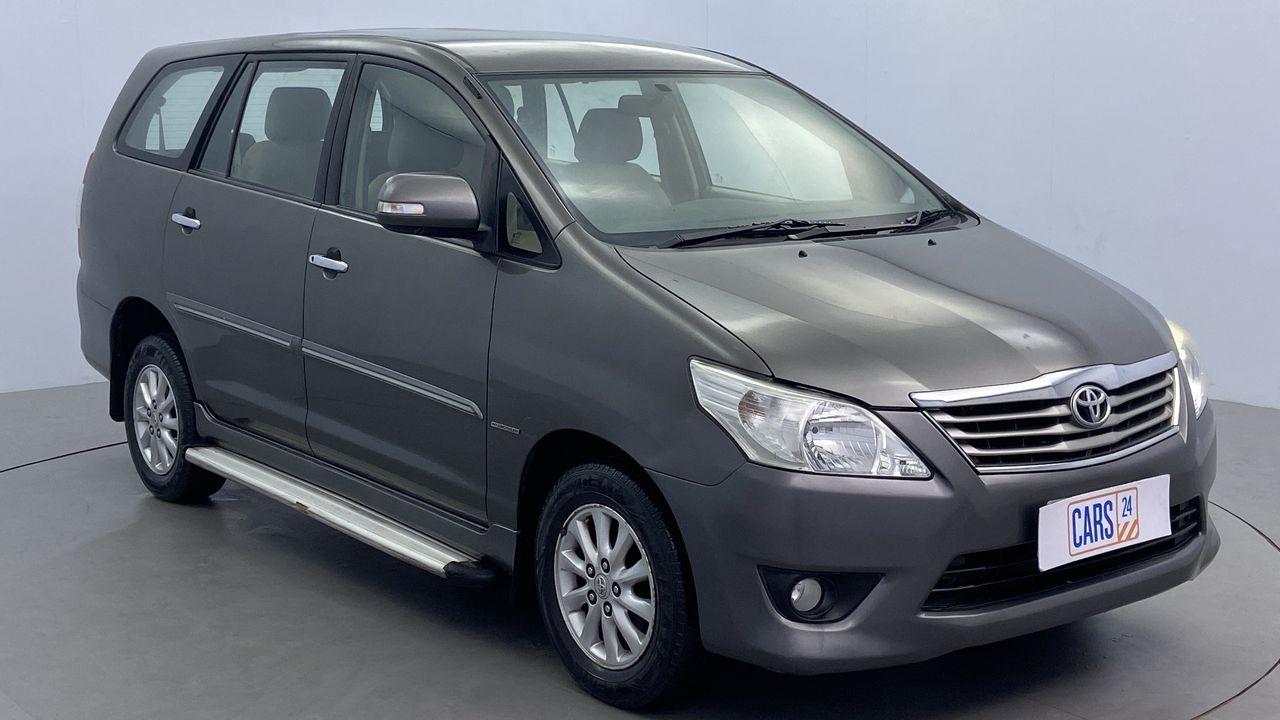 Buy Used 2012 Toyota Innova 2.5 VX 7 STR BS IV MANUAL in Hyderabad - CARS24