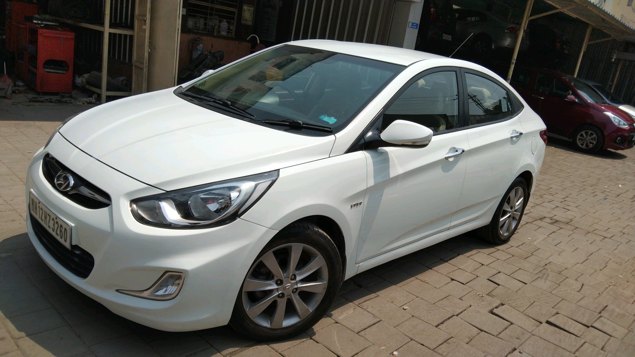 Buy Used 2012 Hyundai Verna FLUIDIC 1.6 SX VTVT OPT MANUAL in Pune - CARS24